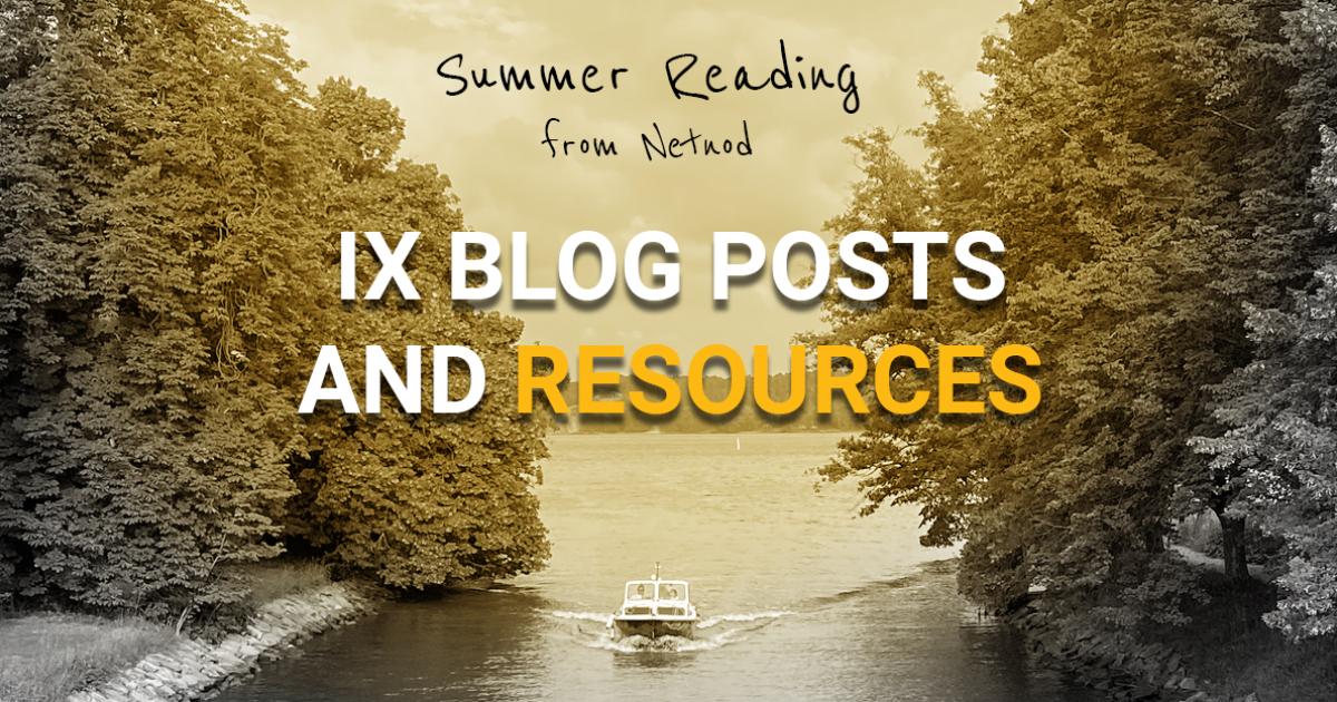 Summer roundup - IX news and views from the last year | Netnod